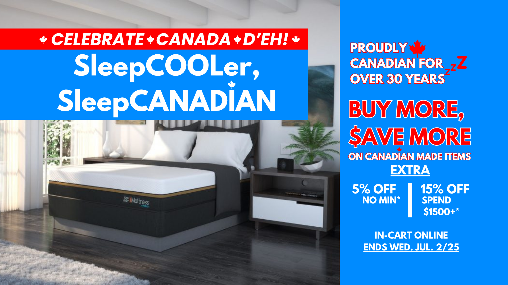 Canadian Bedding - EST. 1993 • More Rest. Pay Less.