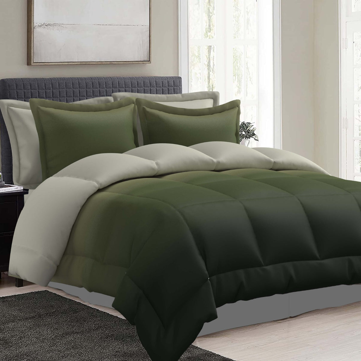 CB Comfy Gradient Design-PG Comforter Set - Canadian Bedding
